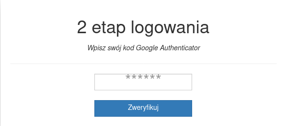 Instrukcje (WOE): Logowanie dwuetapowe | elearning